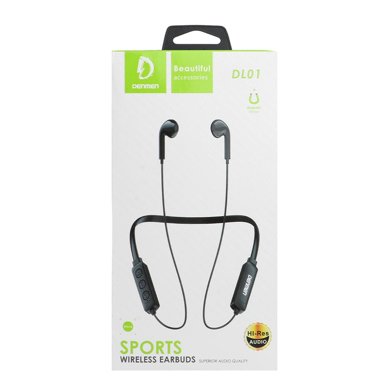 هدفون گردنی بلوتوثی DENMEN مدل DL01 | استارسل استور